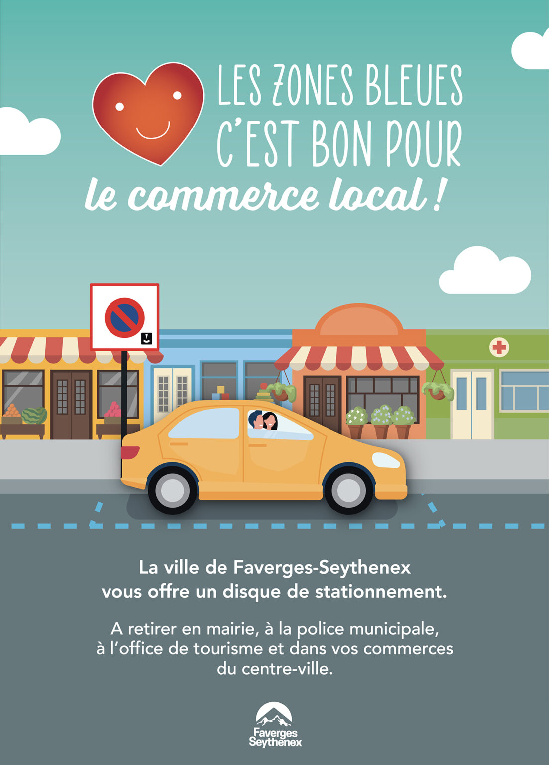 Les zones bleues, c’est bon pour le commerce local ! | Faverges-Seythenex
